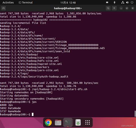 ubuntu22 04三台虚拟机hadoop集群安装和搭建（全面详细的过程） ubuntu搭建集群 csdn博客