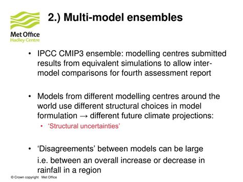 Ppt Working With Climate Model Ensembles Powerpoint Presentation