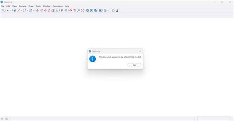sketchup file won t open “this does not appear to be a sketchup model