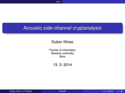 pdf rsa key extraction via low bandwidth acoustic cryptanalysis