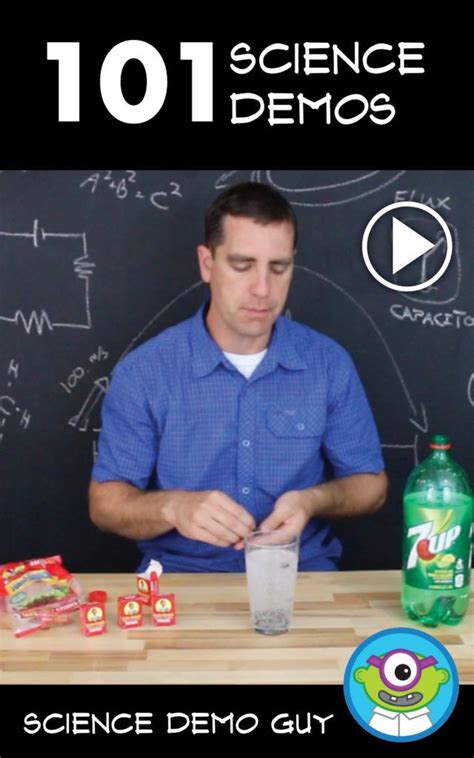 Denisty Science Demonstration Science Demonstrations Diy Science Experiments Science
