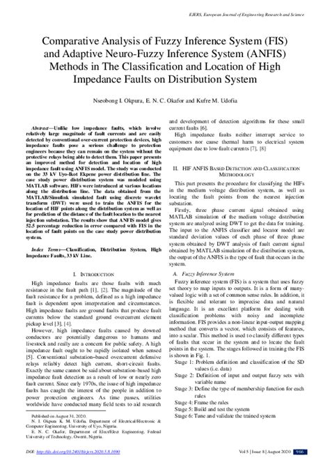 Pdf Comparative Analysis Of Fuzzy Inference System Fis And Adaptive Neuro Fuzzy Inference