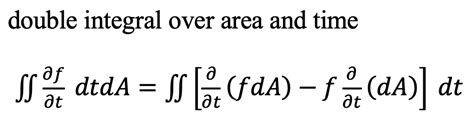 Integration Partial Derivative Under Double Integral Mathematics