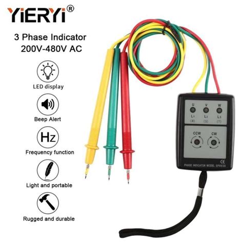 Jual SP Three Phase Rotation Indicator Meter V V AC Rotation Di Seller Graha