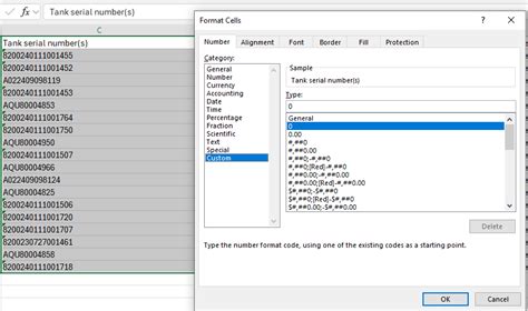 Excel Scientific Notation Issue Dataforce Documentation