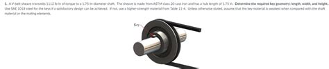 Solved Material Or The Mating Elements Chegg Com