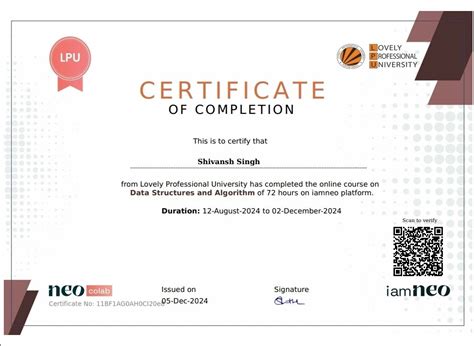 Thrilled To Share That Ive Successfully Completed My Data Structures