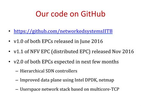 Redesigning The Lte Packet Core Ppt