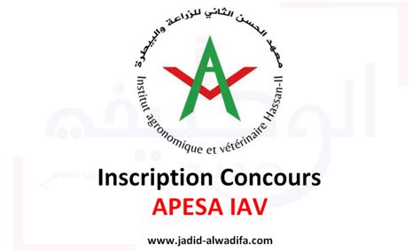 Inscription Concours Apesa Iav Apesaiavacma 20252026