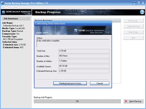 Genie Backup Encrypt And Delete Softpedia