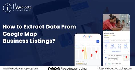 Extract Data From Google Map Business Listings