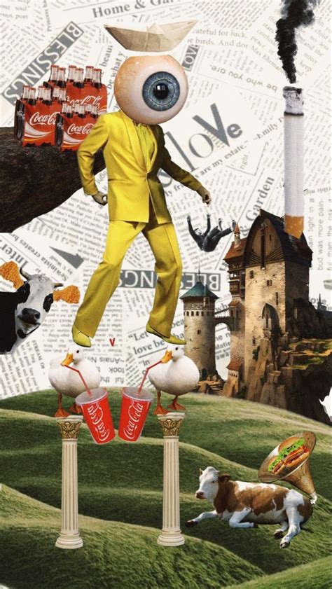 Креативный и творческий коллаж In 2024 Surreal Art Collage Art Magazine Collage