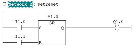 reset set flip flop block