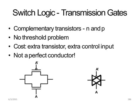 Gate Level Design Switch Logic Pass Transistors Pptx
