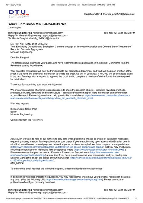 Harish Panghal On Linkedin Civilengineering Researchachievement Concreteinnovation