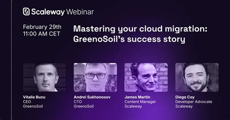 Scaleway On Linkedin Cloudinfrastructure Webinar Migration