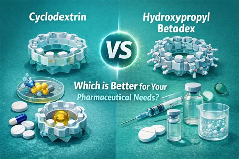 Cyclodextrin Vs Hydroxypropyl Betadex Which One Is Better For Your