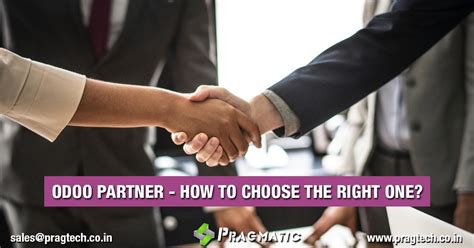 Odoo Partner How To Choose The Right One Pragmatic Techsoft