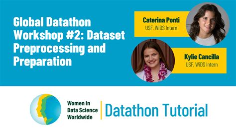 Global Datathon Workshop 2 Dataset Preprocessing And Preparation Wids Worldwide