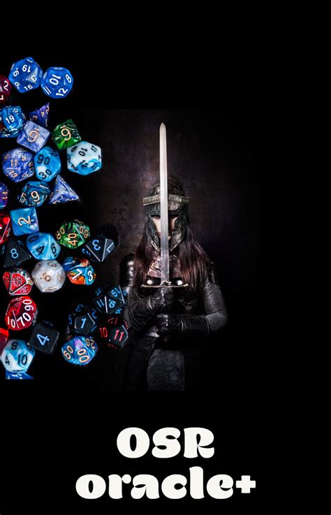 Osr Oracle Solo Rpg System And Tables Luke Troyer