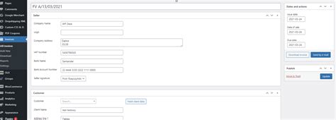 Editing Invoices In Woocommerce Flexible Invoices