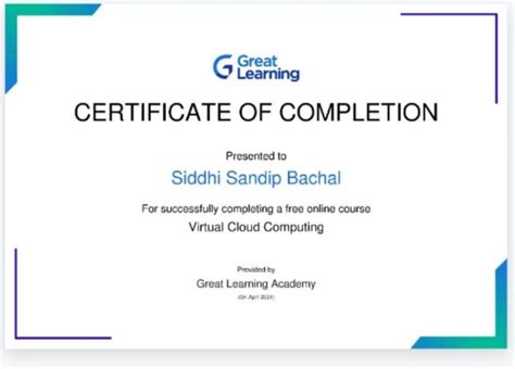 Cloudcomputing Greatlearning Greatlearningacademy Siddhi Bachal