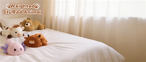Mewaii Weighted Stuffed Animals With Microwavable Heating