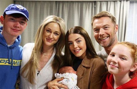 Storm And Ronan Keating Announce The Name Of Their Newborn Son With