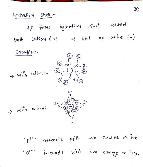 Solved Describe How Water Works As A Solvent For Ionic Substances Vs Course Hero