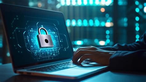Premium Ai Image Cybersecurity Privacy Of Data Protection Security