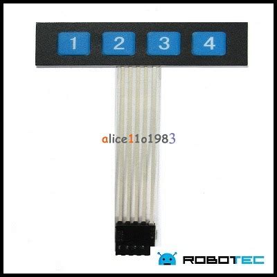 Arduino Matriz Membrana Teclado X Botones U S En Mercado Libre