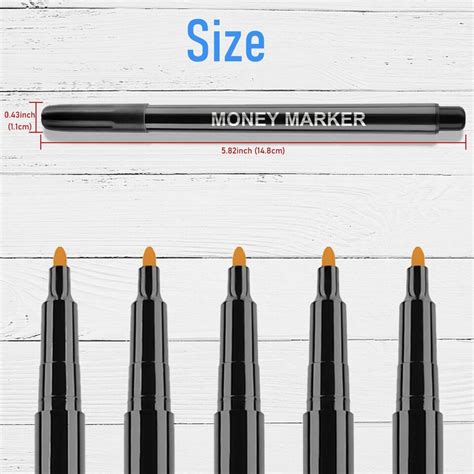 Counterfeit Money Detctor 5 Pack Counterfeit Bill Detector Pen Bill