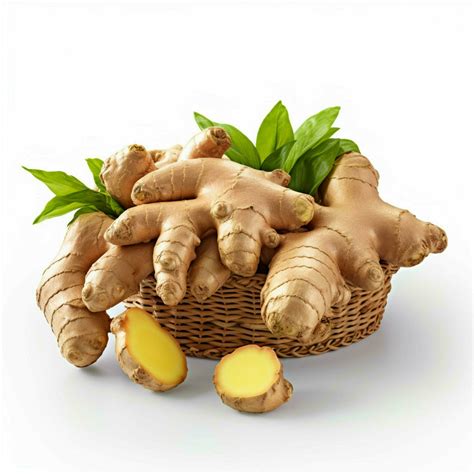 Ginger With White Background High Quality Ultra Hd Stock Photo At Vecteezy
