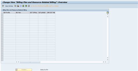ODP SAP Tcode DIP Profile Billing Plan Integratn