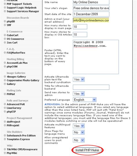 How To Install Php Nuke Through Cpanel Mega How To