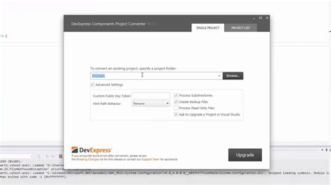 DevExpress Project Converter YouTube