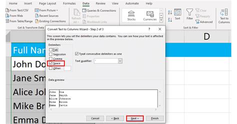 How To Separate First And Last Names In Excel 5 Quick Ways Master