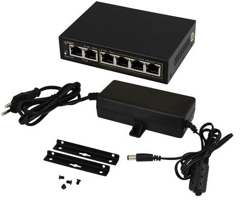 6 Port Switch S64 For 4 Ip Cameras En Ivel Pl