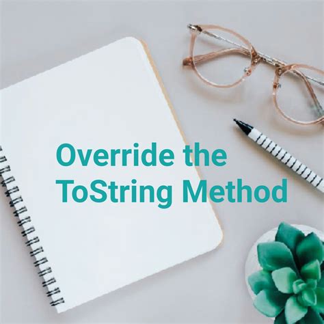 Override The Tostring Method Alje Sharing