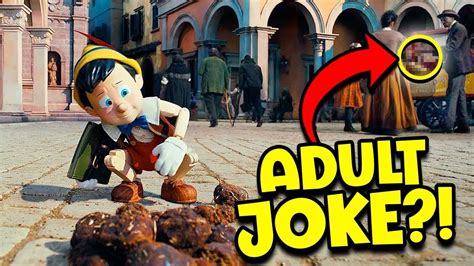 18 Scenes In Pinocchio That Were Made For Adults YouTube