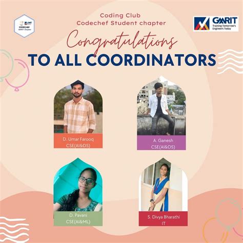 coding club gmrit on linkedin gmrit codechef codingclub coding