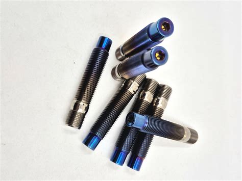 Titanium Extended Wheel Nut Adaptor Splines Bolt To Nut Conversion