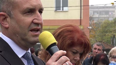 Къде са парите за магистрали попита Радев в Харманли Youtube