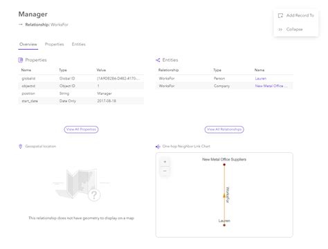 explore data in the knowledge graph view—arcgis knowledge server documentation for arcgis
