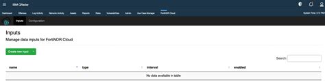 Installing The Fortindr Cloud App On Ibm Qradar Siem Fortindr Cloud