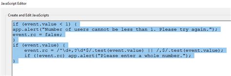 using adobe acrobat pro dc and javascript in pdfs to create interactive