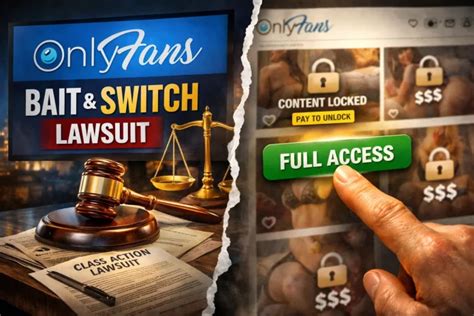 Onlyfans Sued For Bait And Switch Content Access Class Action