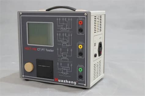 Variable Frequency Current And Potential Transformer Characteristics Ct