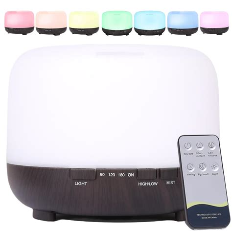 Agemany Diffusers For Essential Oils 500ml Essential Oil Diffusers