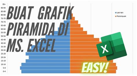 Cara Membuat Diagram Piramida Penduduk Di Excel Kumpu